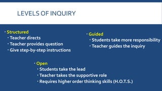 Inquiry based learning | PPTX