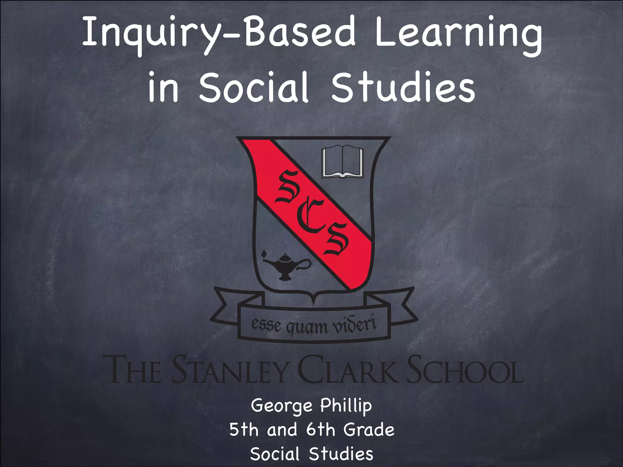 Inquiry based social studies isacs 2013 | PPT
