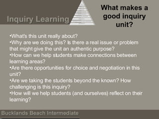 Inquiry in the Middle School | PPT