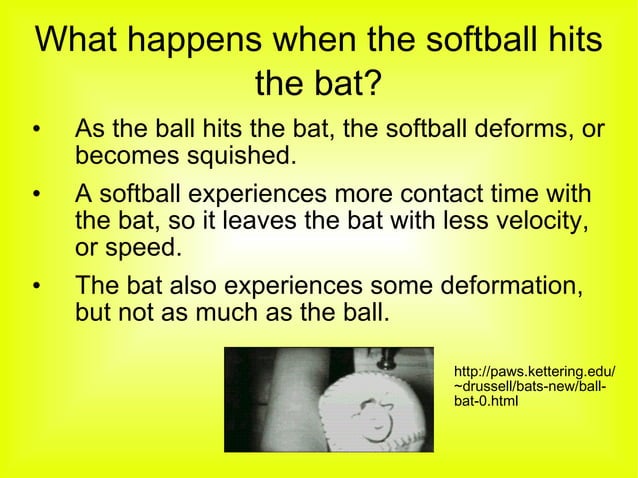 The Science of Softball | PPT