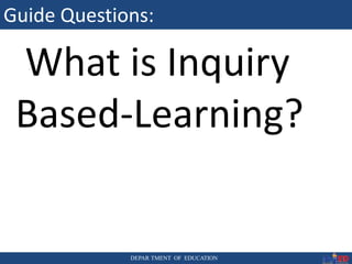 Inquiry based learning | PPTX