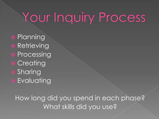Inquiry based learning | PPTX