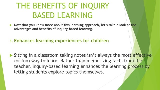 Inquiry based learning | PPT