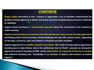 inquiry Based learning | PPTX