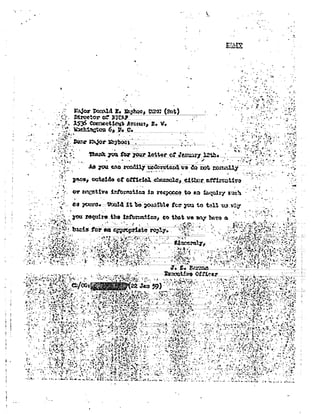 Inquiry by major donald e. keyhoe (deleted) | PDF