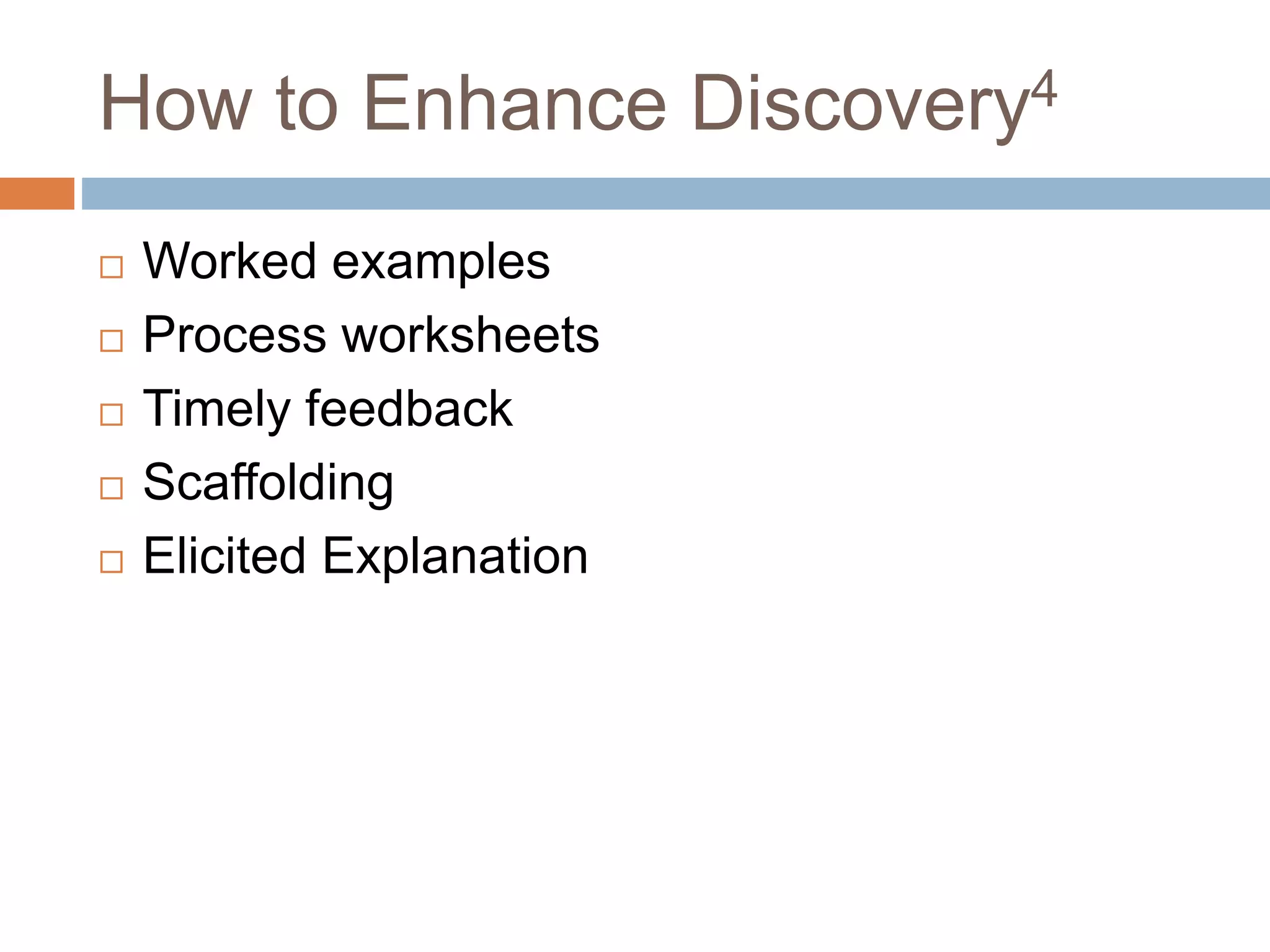 Should We Implement Discovery-Based Learning? | PPT