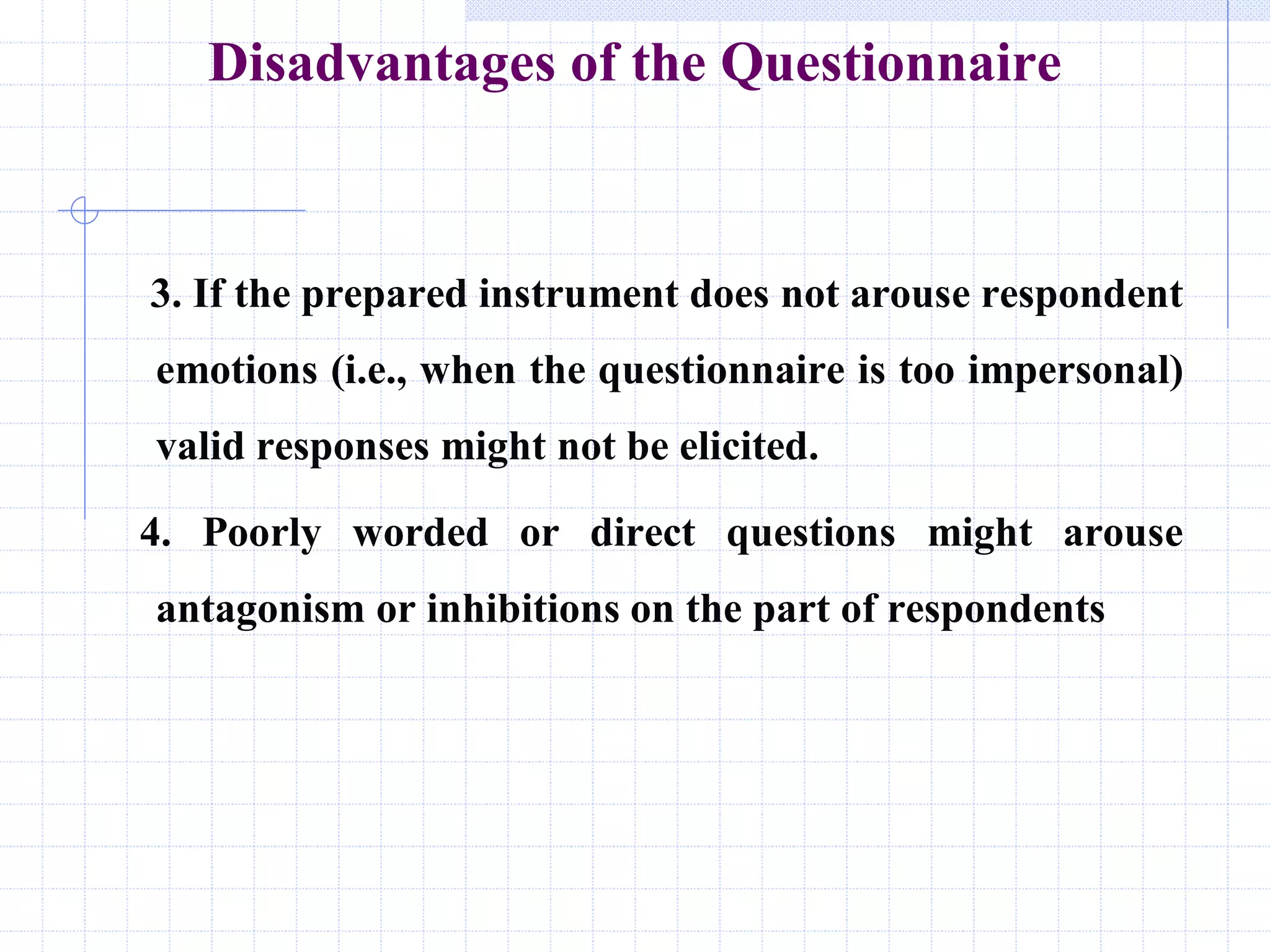 Inquiry forms questionnaire and opinionnaire | PDF