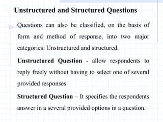 Inquiry forms questionnaire and opinionnaire | PDF