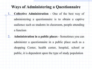 Inquiry forms questionnaire and opinionnaire | PDF