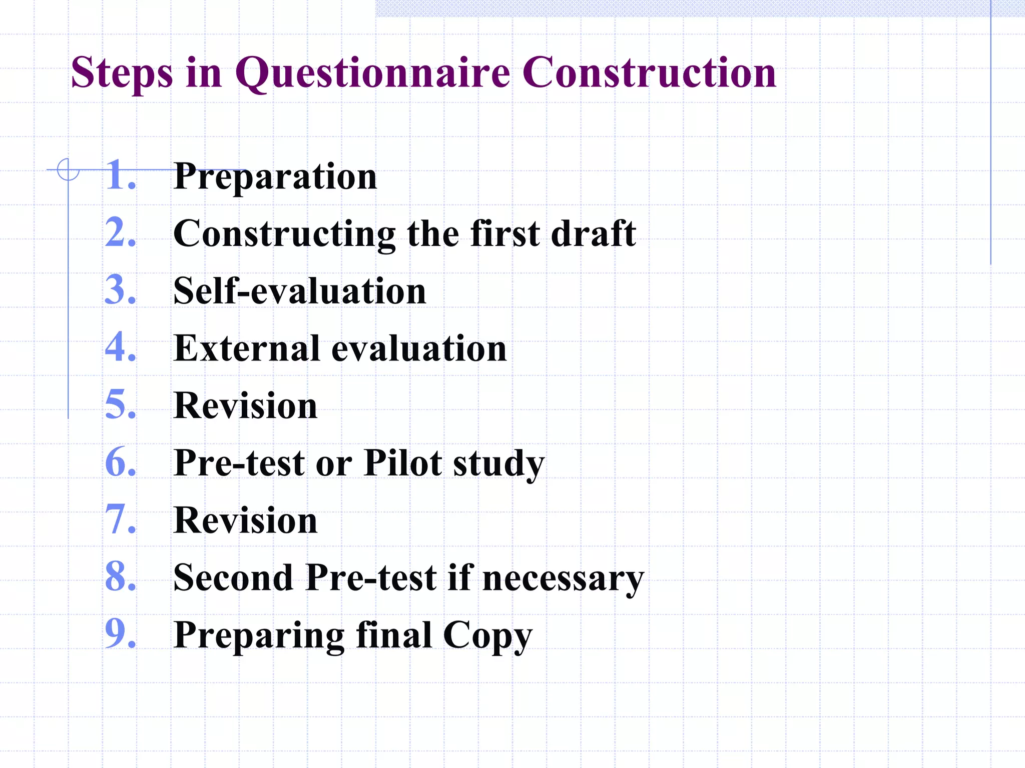 Inquiry forms questionnaire, opinionnaire, attitude scale, checklist ...