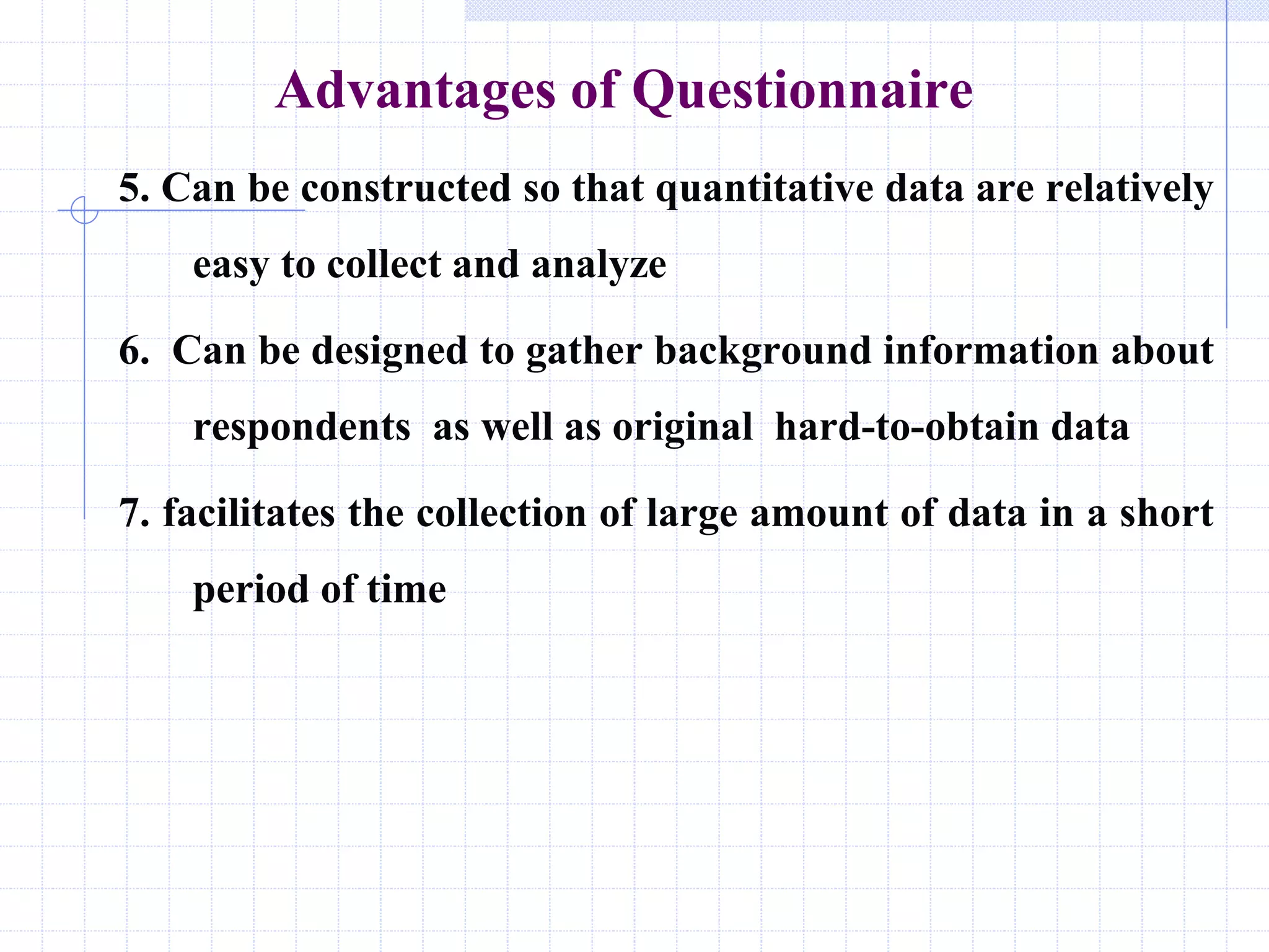 Inquiry forms questionnaire, opinionnaire, attitude scale, checklist, rating scale, score-card ...