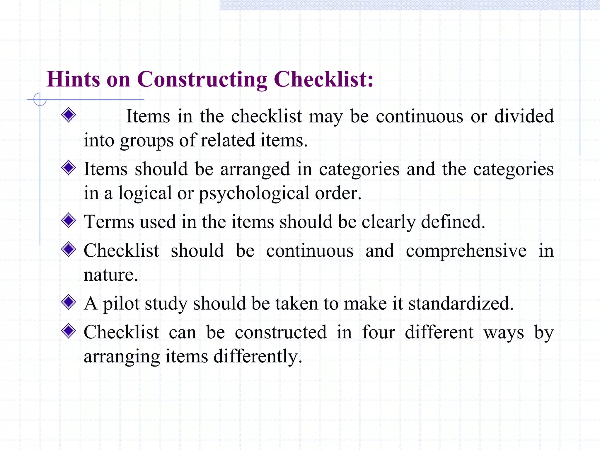 Inquiry forms questionnaire, opinionnaire, attitude scale, checklist ...