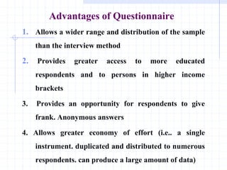 Inquiry forms questionnaire, opinionnaire, attitude scale, checklist ...