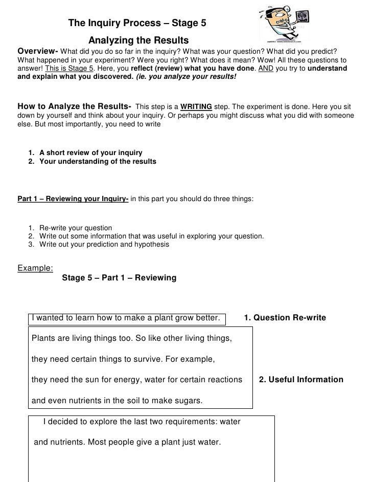 Inquiry on waves process handouts and notes