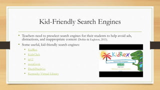 Internet Inquiry in K-2 Classrooms | PPTX