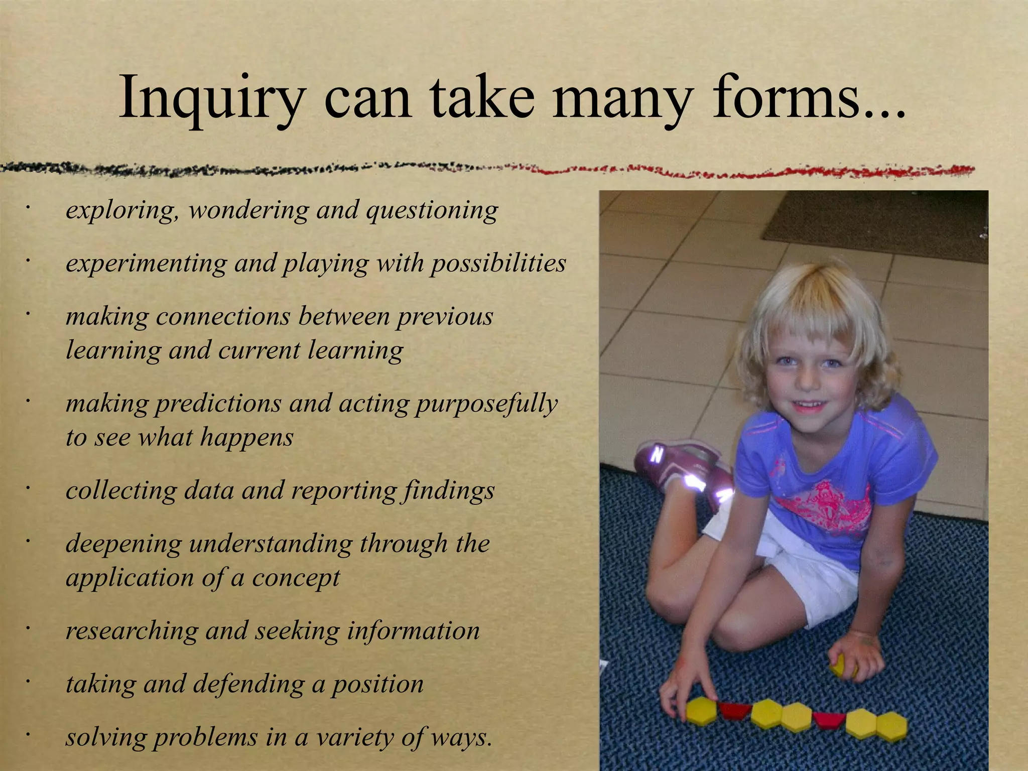 Inquiry in PYP for parents | PPT