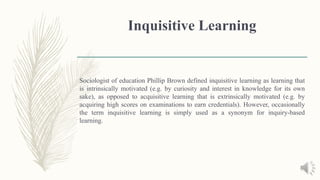 Inquiry Techniques used in bachelor.ppsx