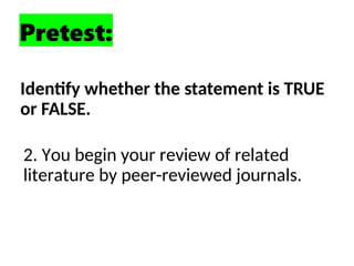 Inquries Investigation and Immersion -Lesson 2- Process of RRL.ppt