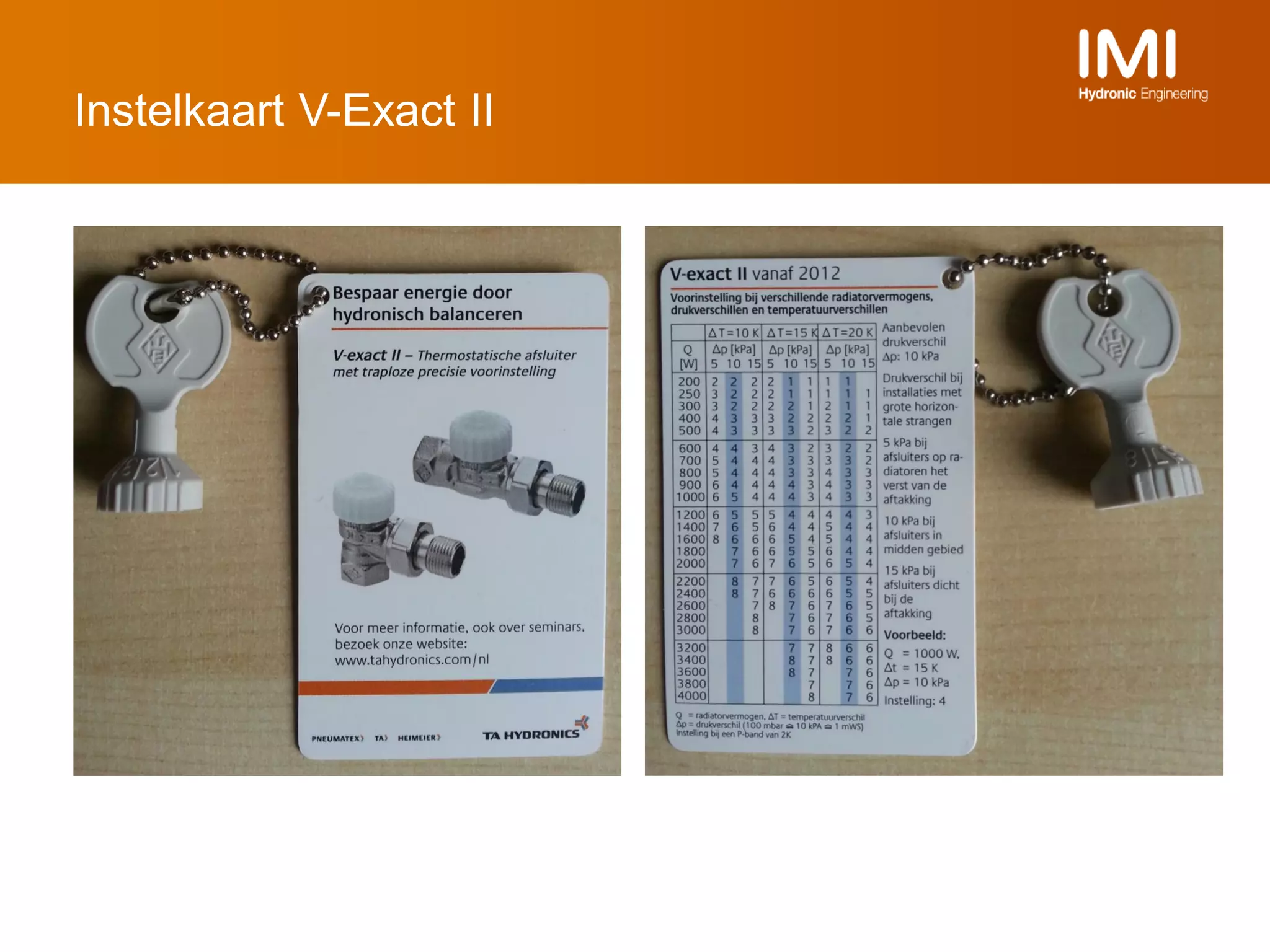 Inregelen radiatoren en vloerverwarming door imi h eimeier | PDF