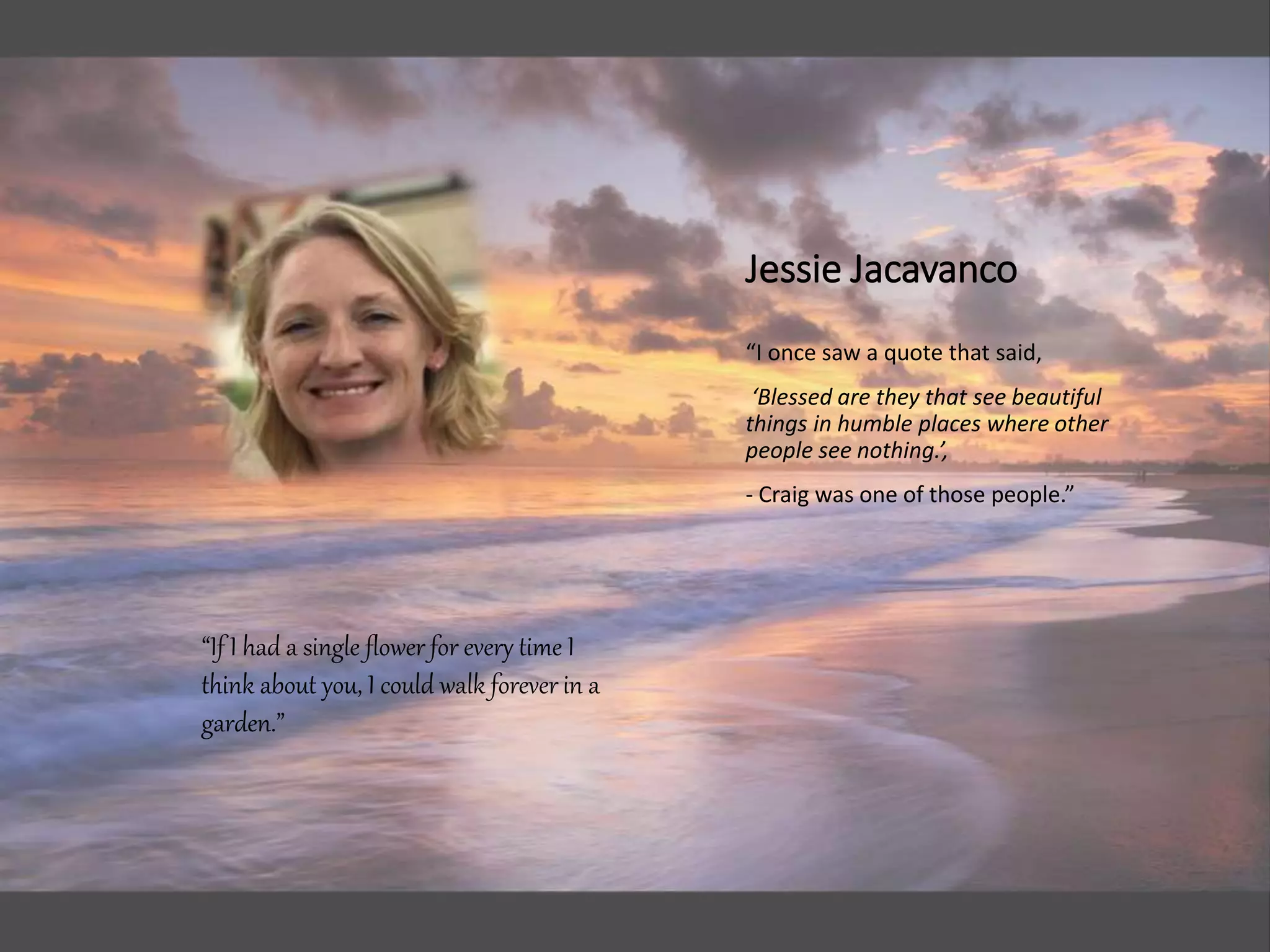 In Remembrance of Craig Odekirk | PPT | Free Download