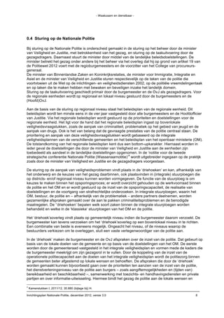 Inrichtingsplan Nationale Politie | PDF