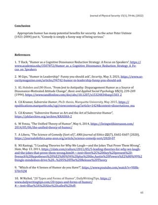 In Risu Veritas: Humor & Security | PDF | Comedy | Genres