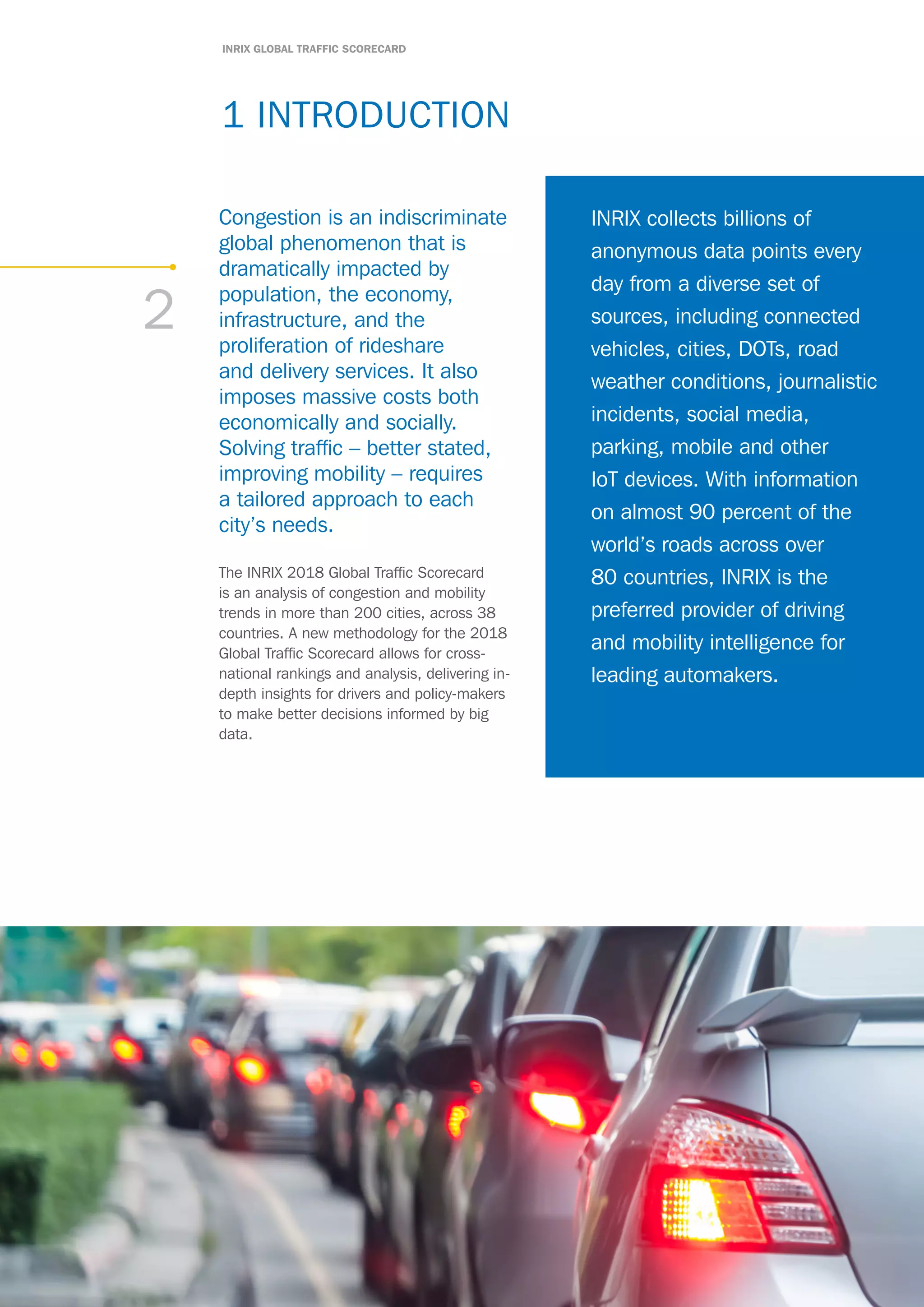 Global traffic scorecard di Inrix | PDF
