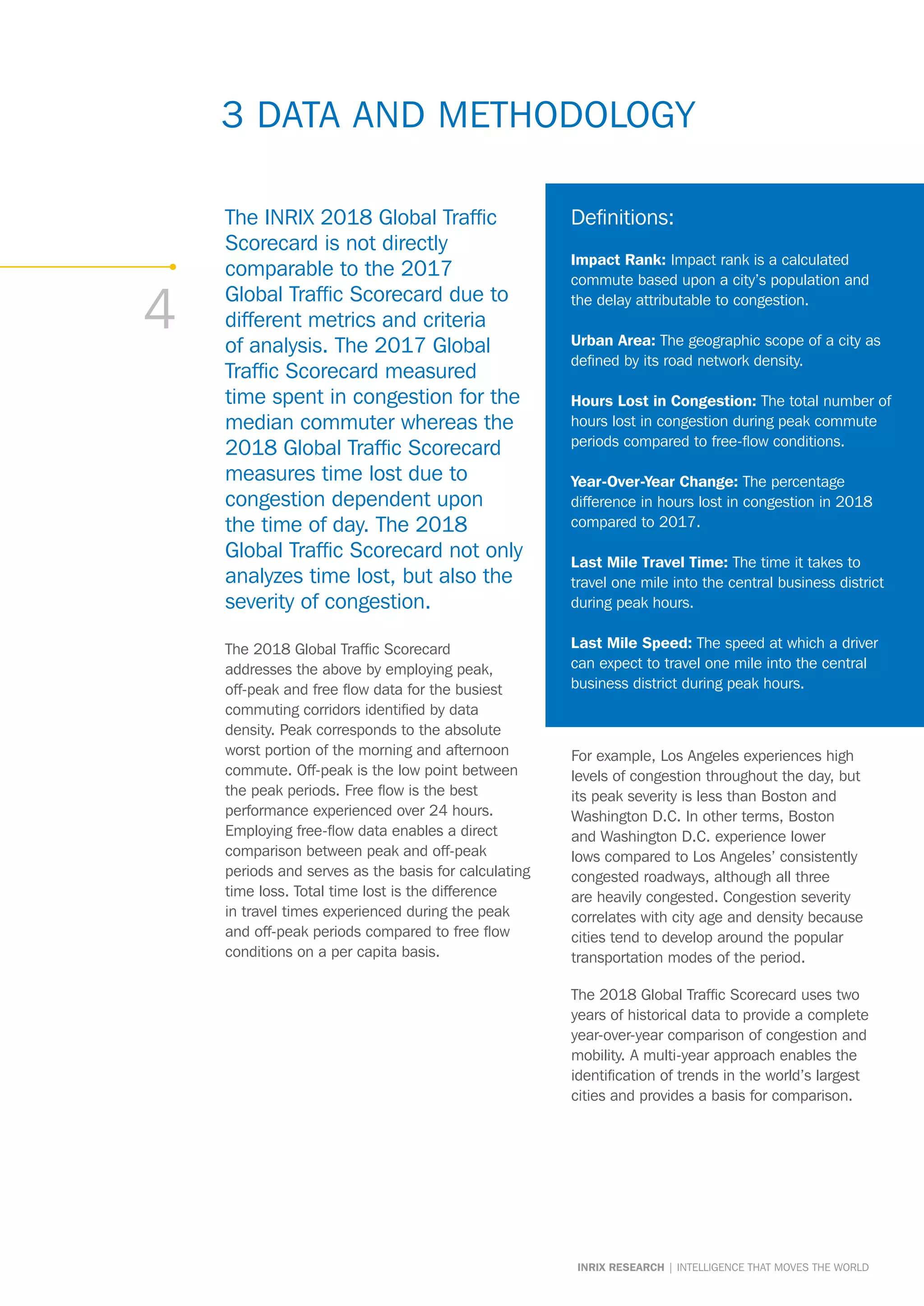 Global traffic scorecard di Inrix | PDF
