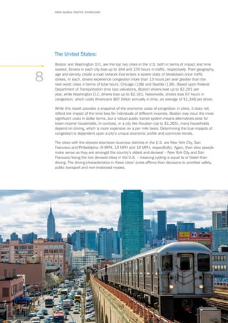 Global traffic scorecard di Inrix | PDF