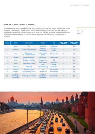 Global traffic scorecard di Inrix | PDF