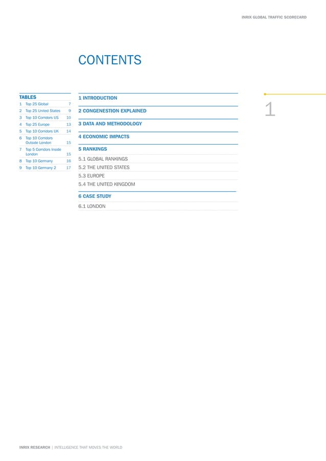Global traffic scorecard di Inrix | PDF