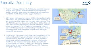 Inrix competitive parking lot benchmark against Parkopedia | PDF ...