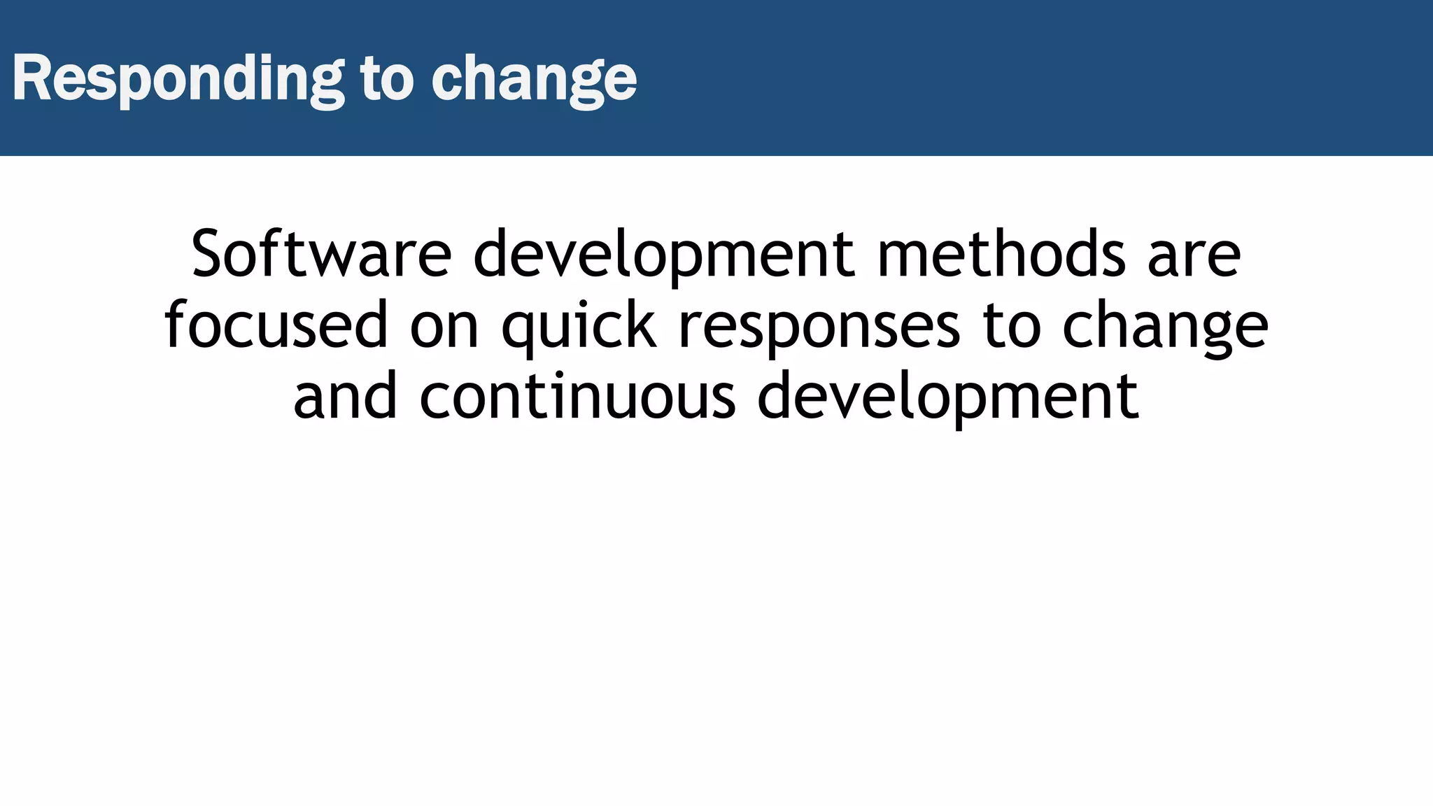 Introduction to Agile Software Development | PPT