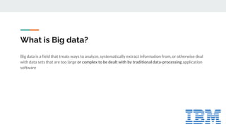 Inroduction to Big Data | PPT