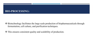 Inroduction to biotechnology, history and applications. | PDF