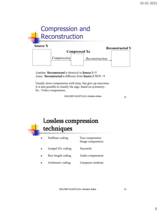 INRODUCTION TO DATA COMPRESSION and ENCRYPTION: Concepts and need | PDF
