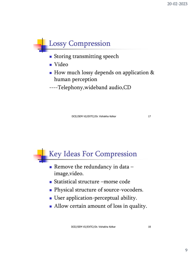 INRODUCTION TO DATA COMPRESSION and ENCRYPTION: Concepts and need | PDF