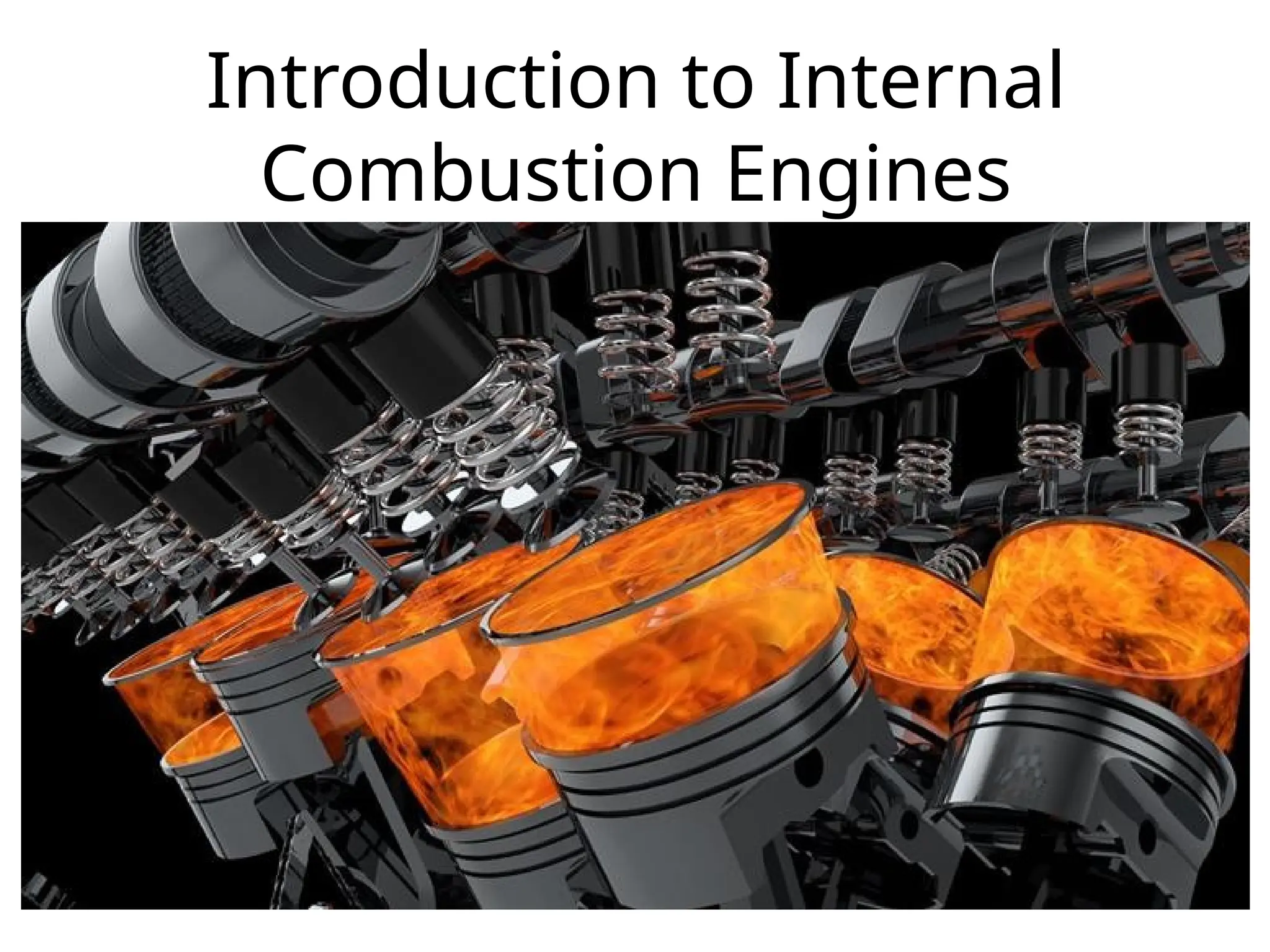 Unit1 Inroduction to Internal Combustion Engines | PPTX
