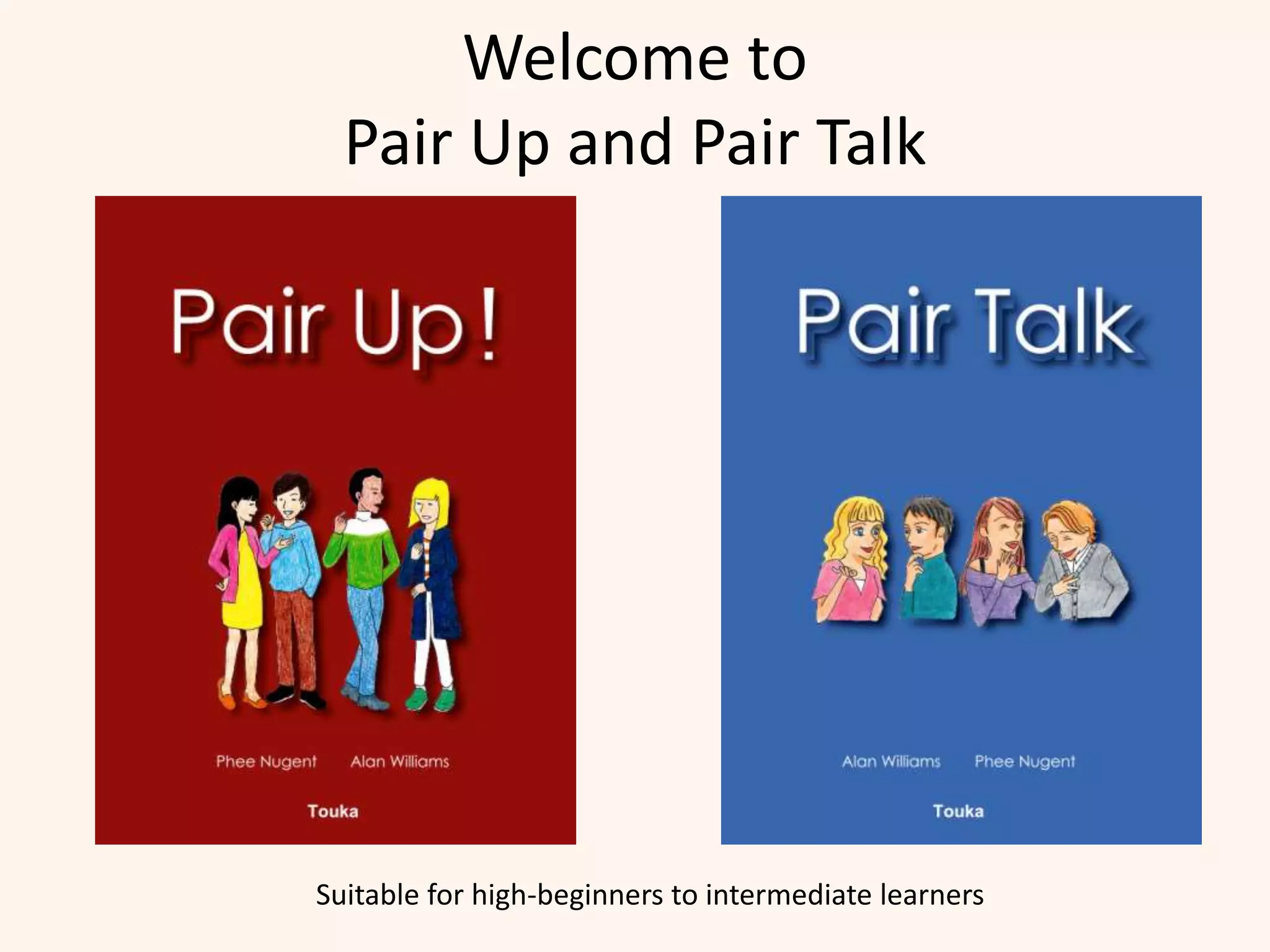 Inroduction to pair up and pair talk | PPT