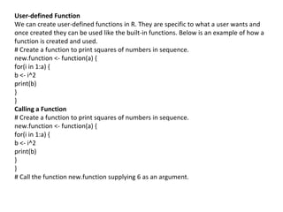 Inroduction to r | PPT