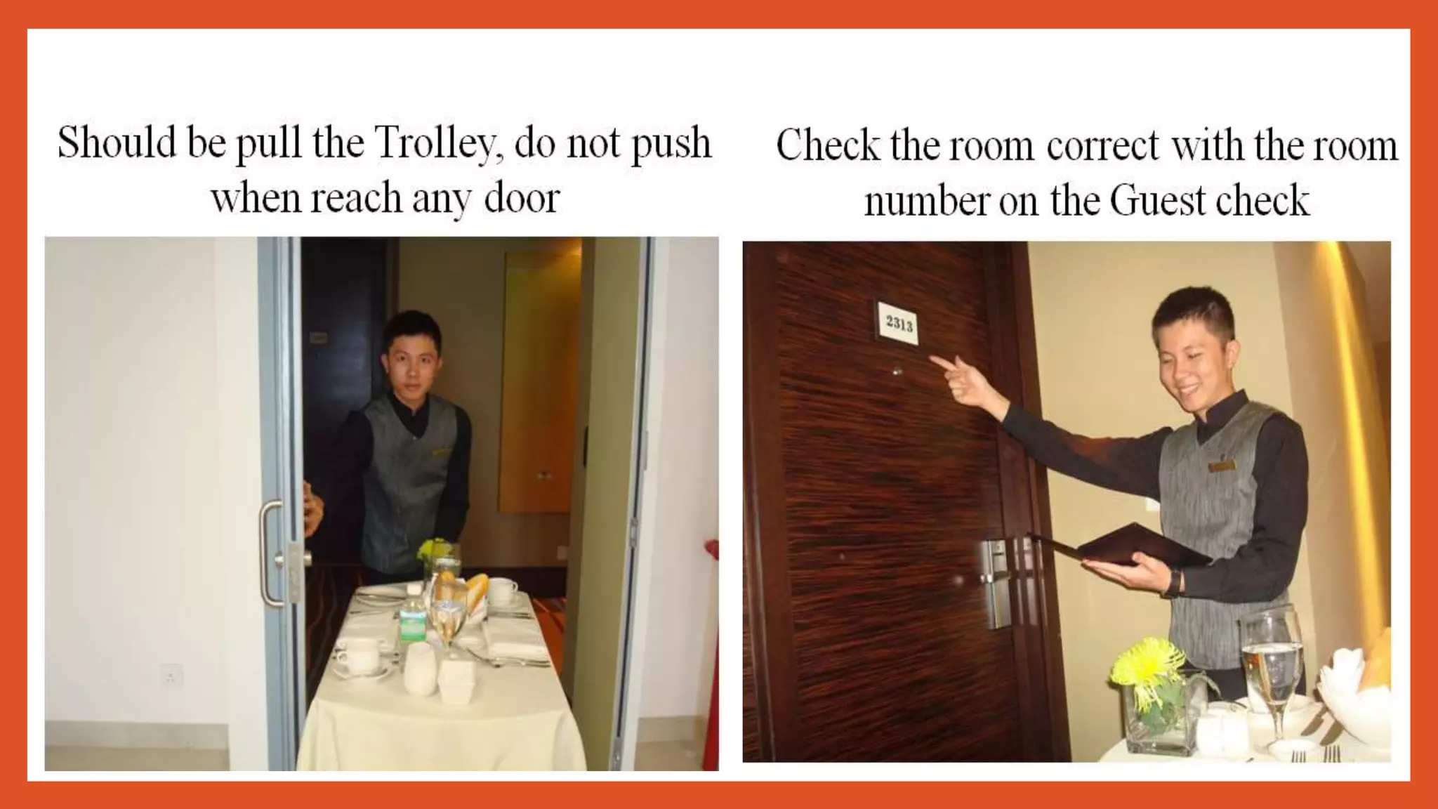 In room dining or room service | PPTX