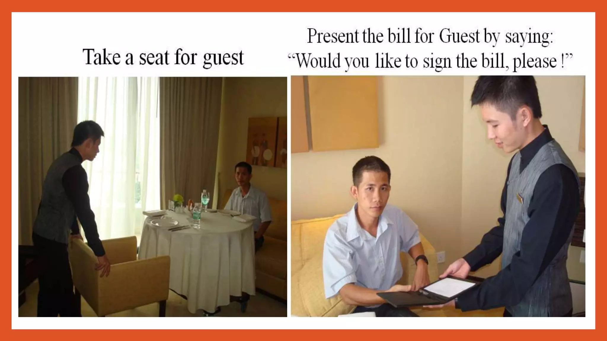 In room dining or room service | PPTX