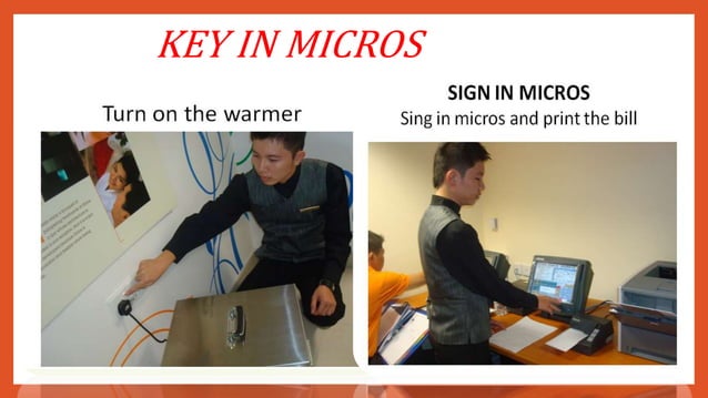 In room dining or room service | PPTX