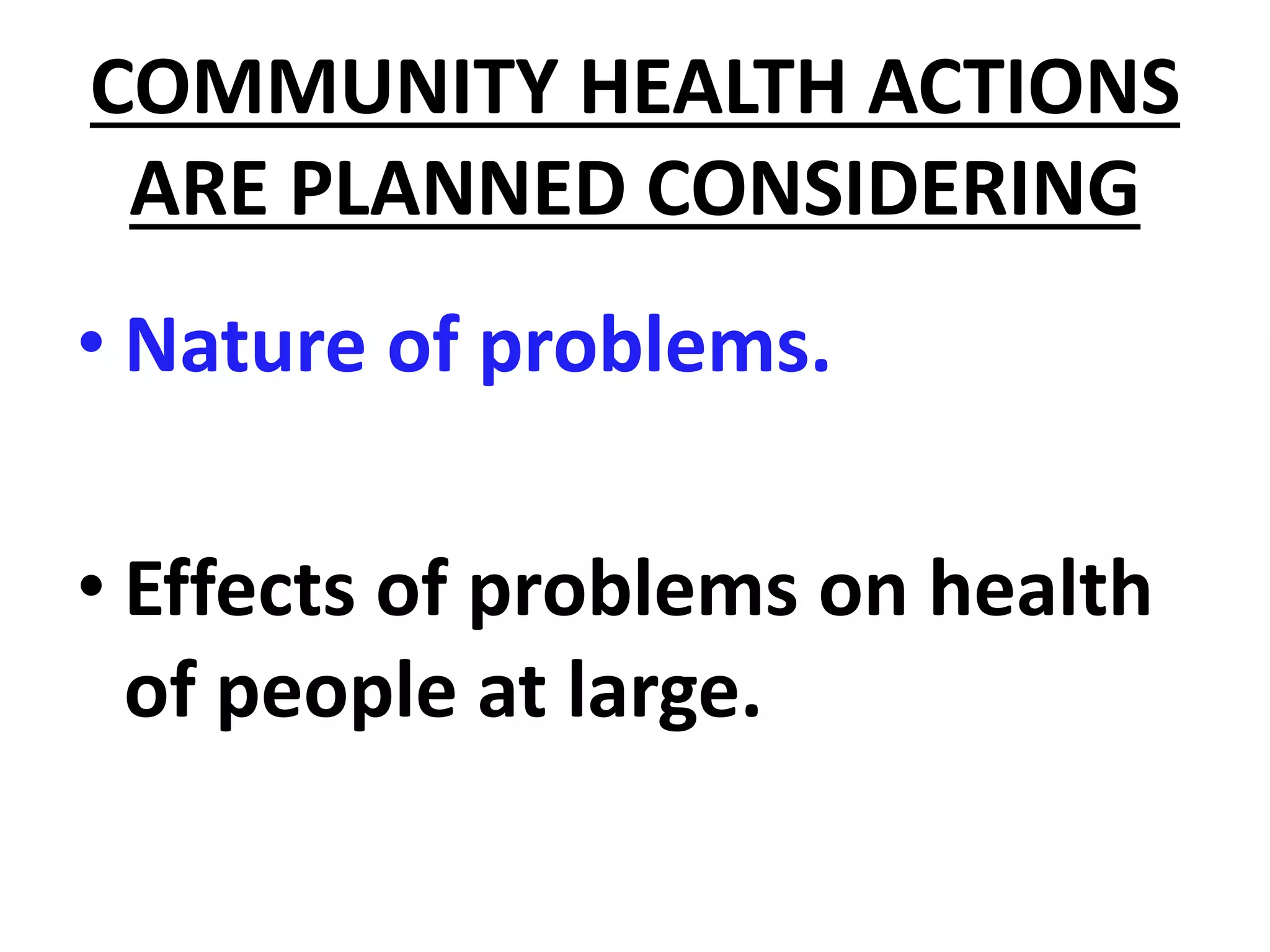 INTRO TO COMMUNITY HEALTH CONCEPTS | PPTX