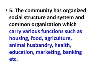 INTRO TO COMMUNITY HEALTH CONCEPTS | PPTX