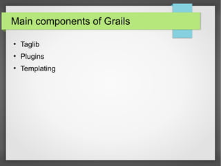 Introduction to Grails | PPT