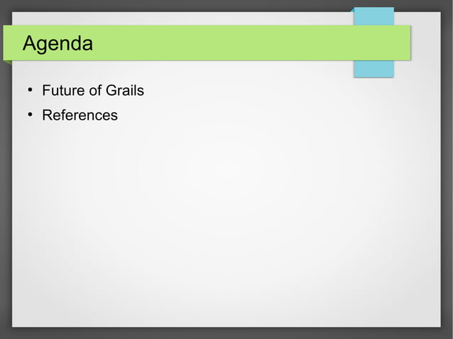 Introduction to Grails | PPT