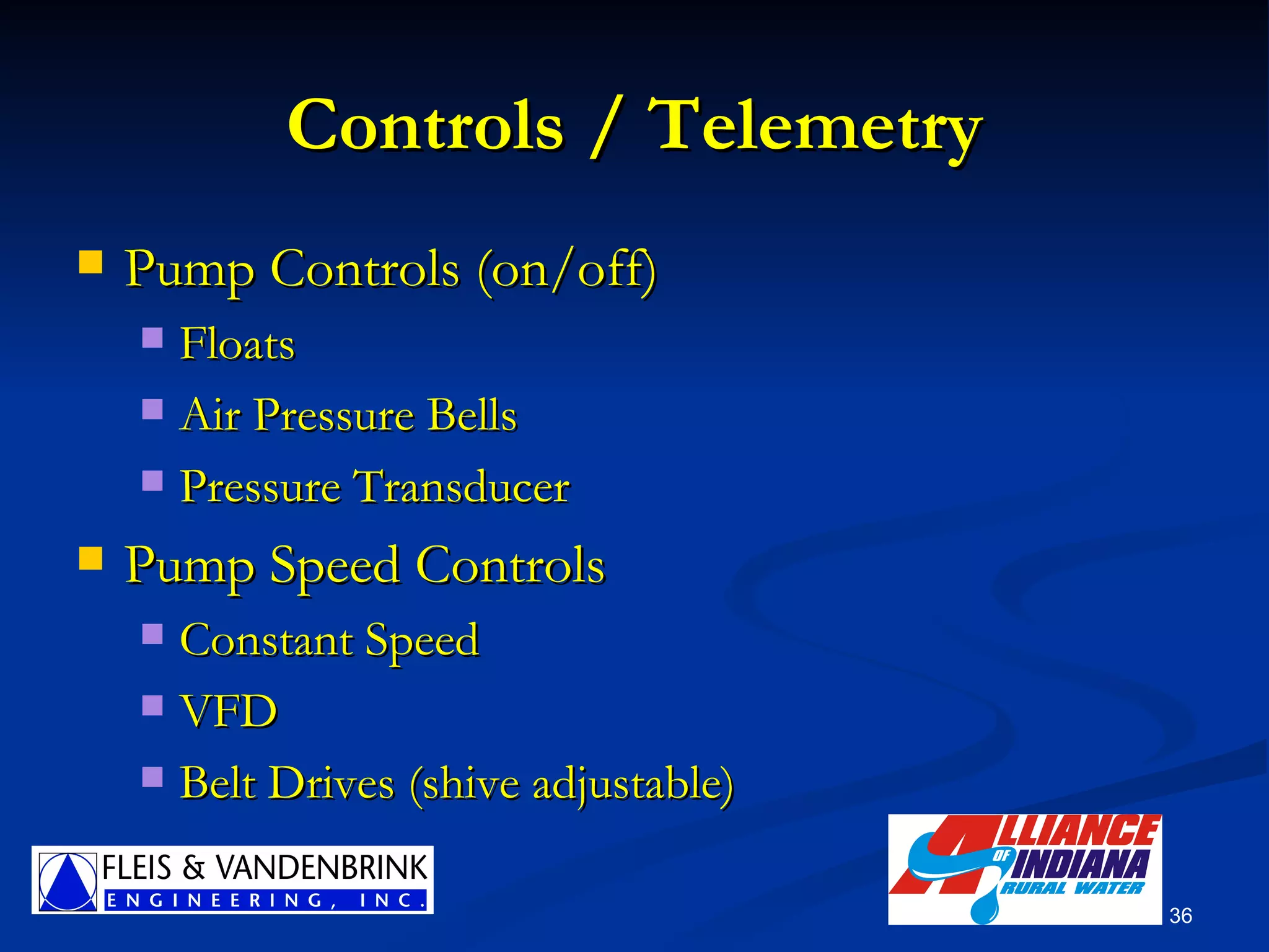 In Rural Water Alliance Pump Stations | PPT