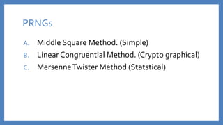 Pseudo Random Number | PPTX