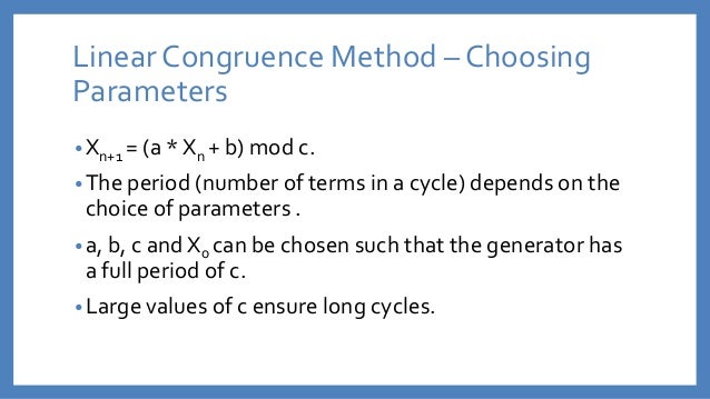 Pseudo Random Number